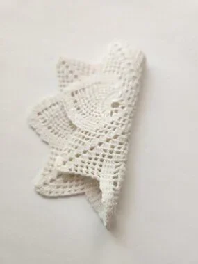 Dining | Flower Shape Lace Doilies Crochet Doily Table Linen Embroidery ...